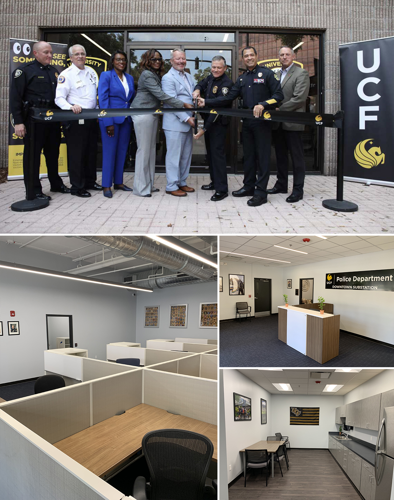 Downtown Campus Police Station Now Open Ucf Planning Design And
